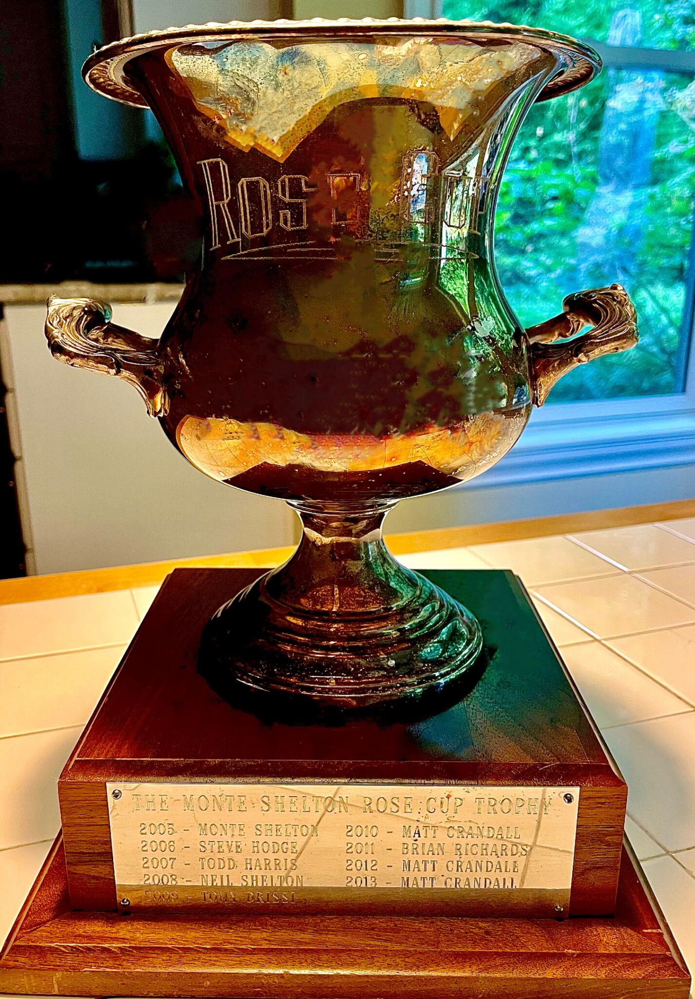 20 Years Later Rose Cup Races Trophy is Found - Friends of PIR